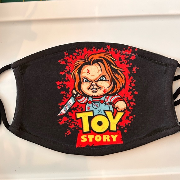 Accessories | Chucky Halloween Scary Face Covering Mask | Poshmark